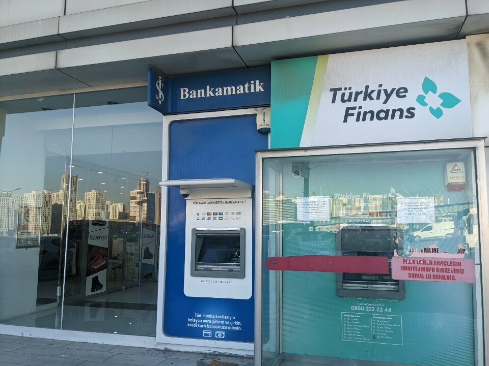 ATM'ler Türkiye İş Bankası Bankamatik, İstanbul, foto