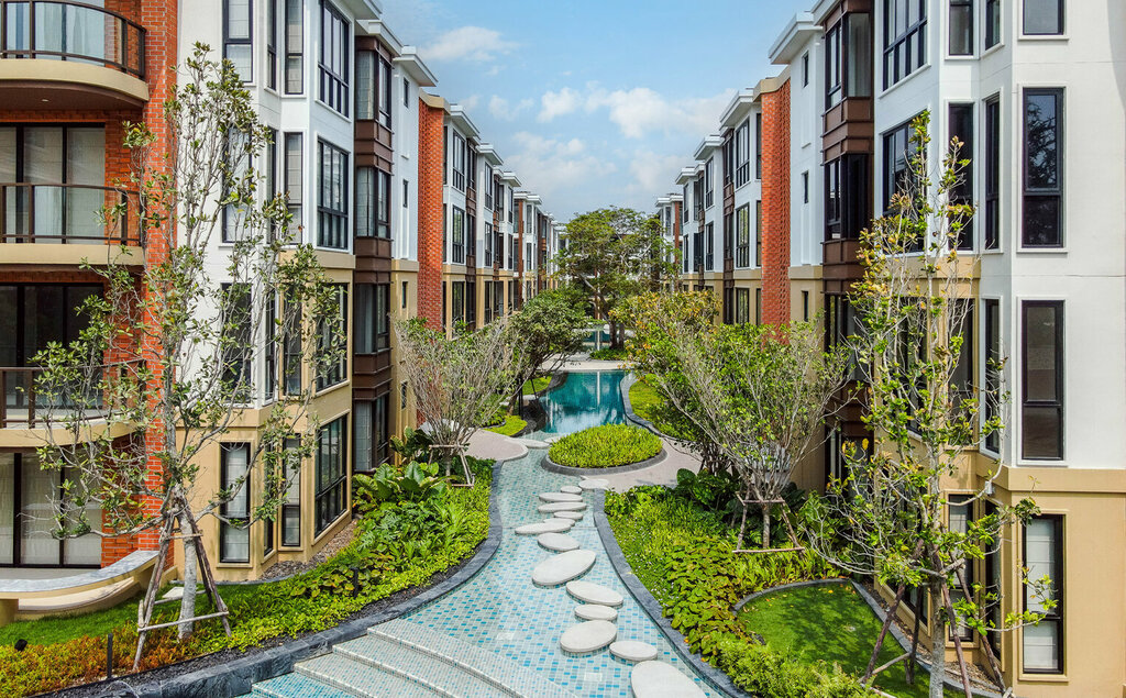 Konut blokları Sasara Hua Hin, Dünya, foto
