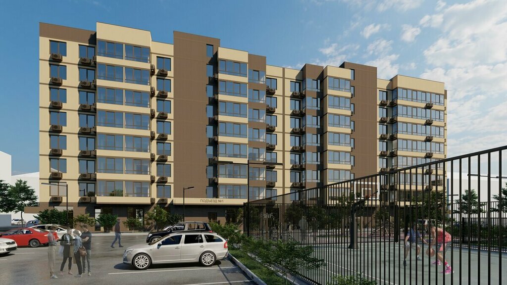 Konut blokları Мега-2, Adıge Cumhuriyeti, foto