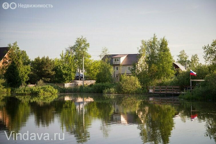 Yazlık yerleşim Kvartal taunkhausov Vindava, Moskova ve Moskovskaya oblastı, foto