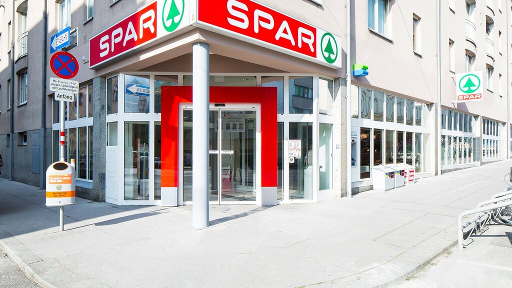 Süpermarket Spar, Viyana, foto