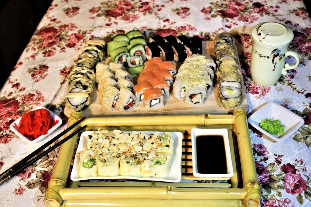 Suşi restoranı Panda, Saint‑Petersburg, foto