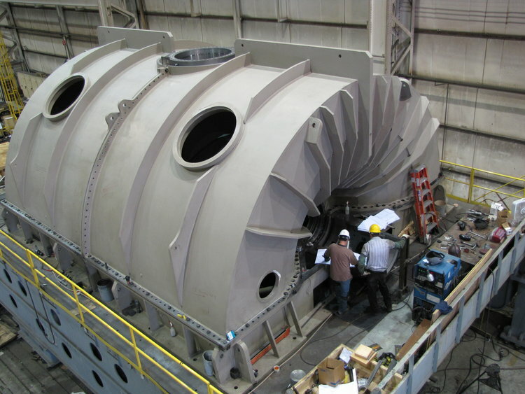 Torna işleri Warren Fabricating & Machining, Ohio Eyaleti, foto