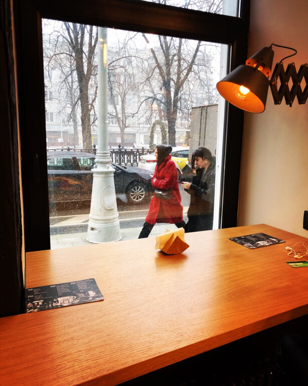 Kahve dükkanları Double B, Moskova, foto