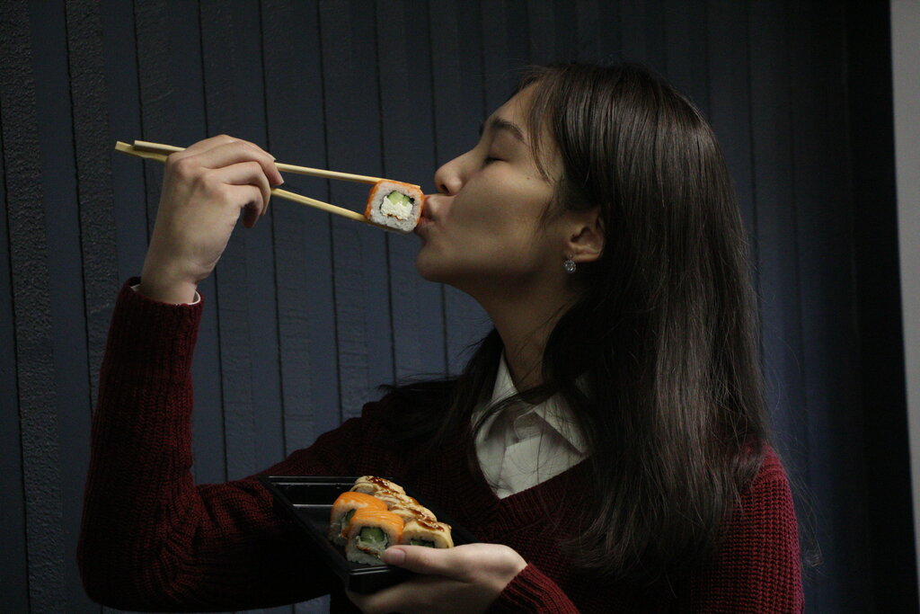Suşi restoranı Inari, Voronej, foto