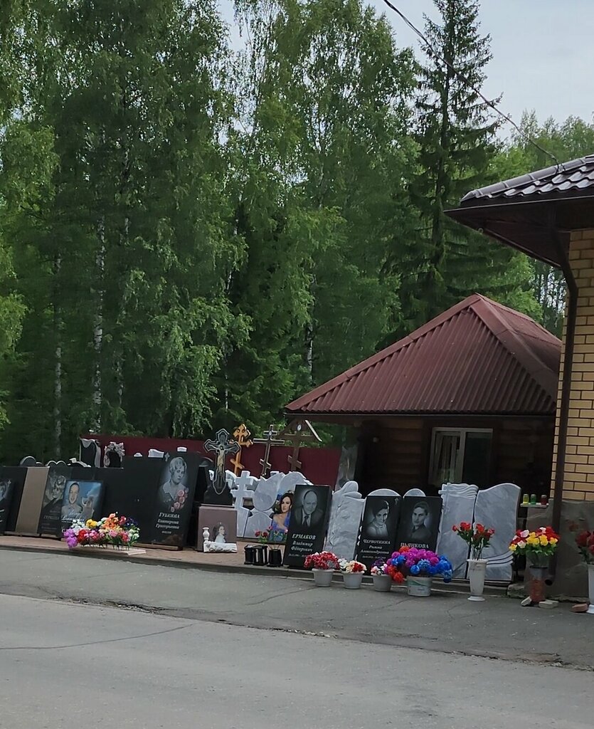 Heykel ve mezarlık taşı üreticileri Изготовление памятников, Perm, foto