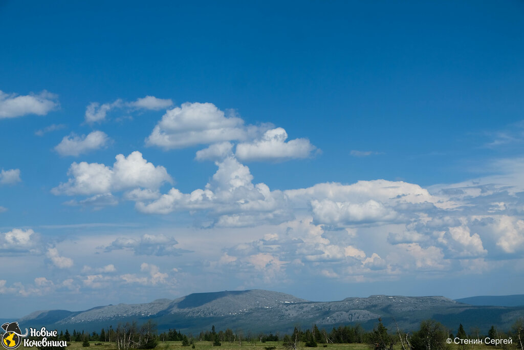 Dağ zirvesi Гора Белый Камень, Permski krayı, foto