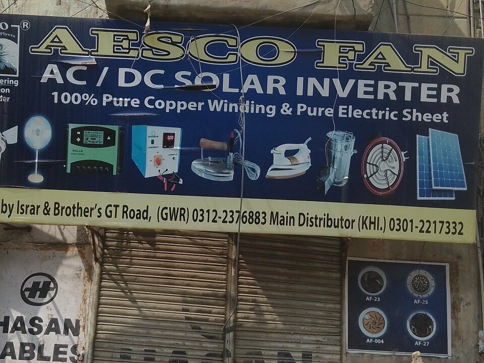 Havalandırma sistemleri Aesco fans, Karaçi, foto