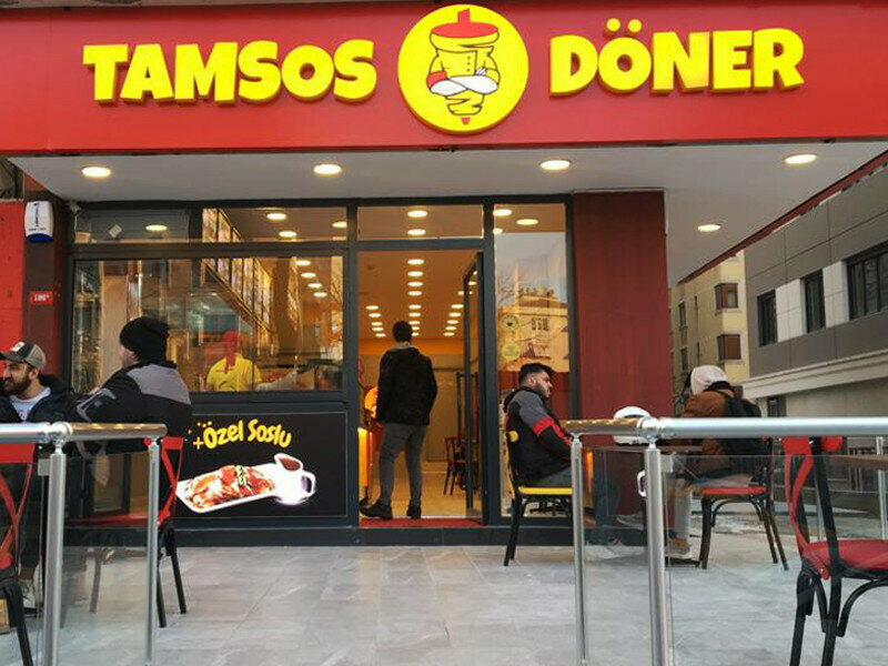 Fast food Tamsos Döner, İstanbul, foto