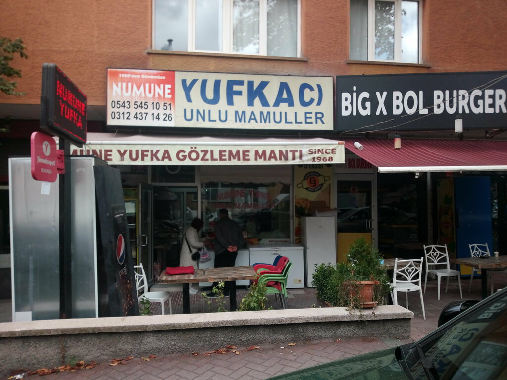 Ekmek fırını Yufkacı Unlu Mamülleri, Ankara, foto