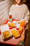Kurochka ryadom (Mira Avenue No:9Б), fast food  Omsk'tan