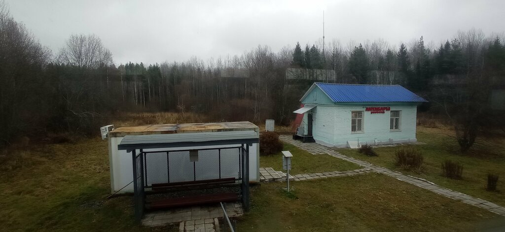 Tren istasyonu разъезд Антабары, Permski krayı, foto