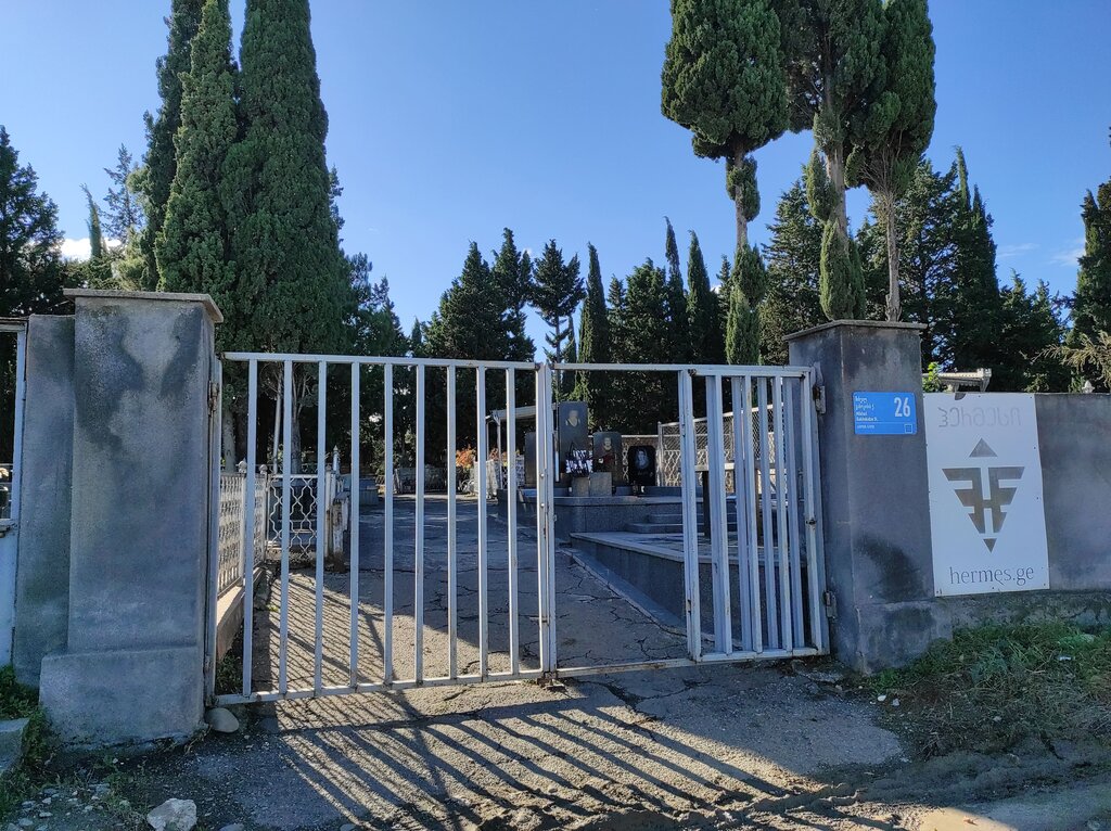 Mezarlıklar Navtlugi Municipal Cemetery, Tiflis, foto