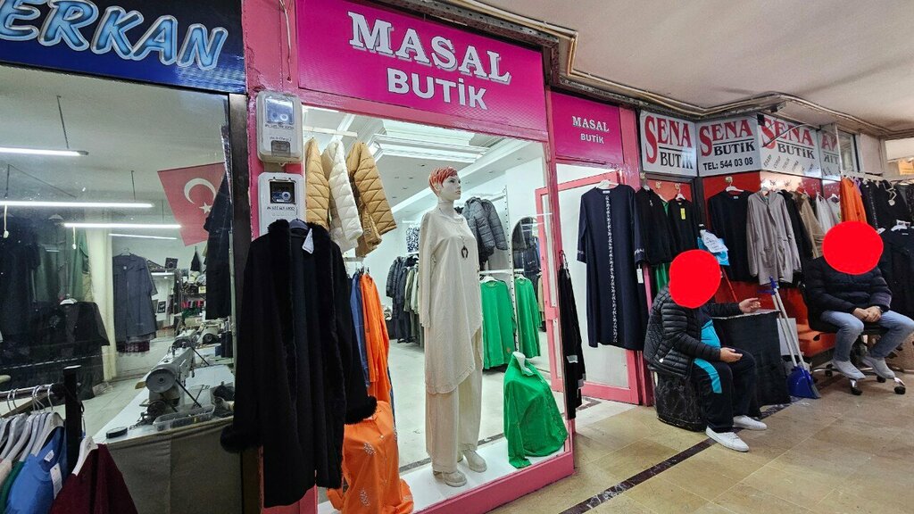Giyim mağazası Masal Butik, İstanbul, foto