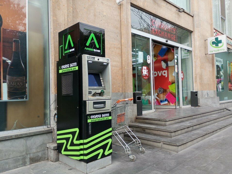ATM'ler Ameriabank, Erivan, foto