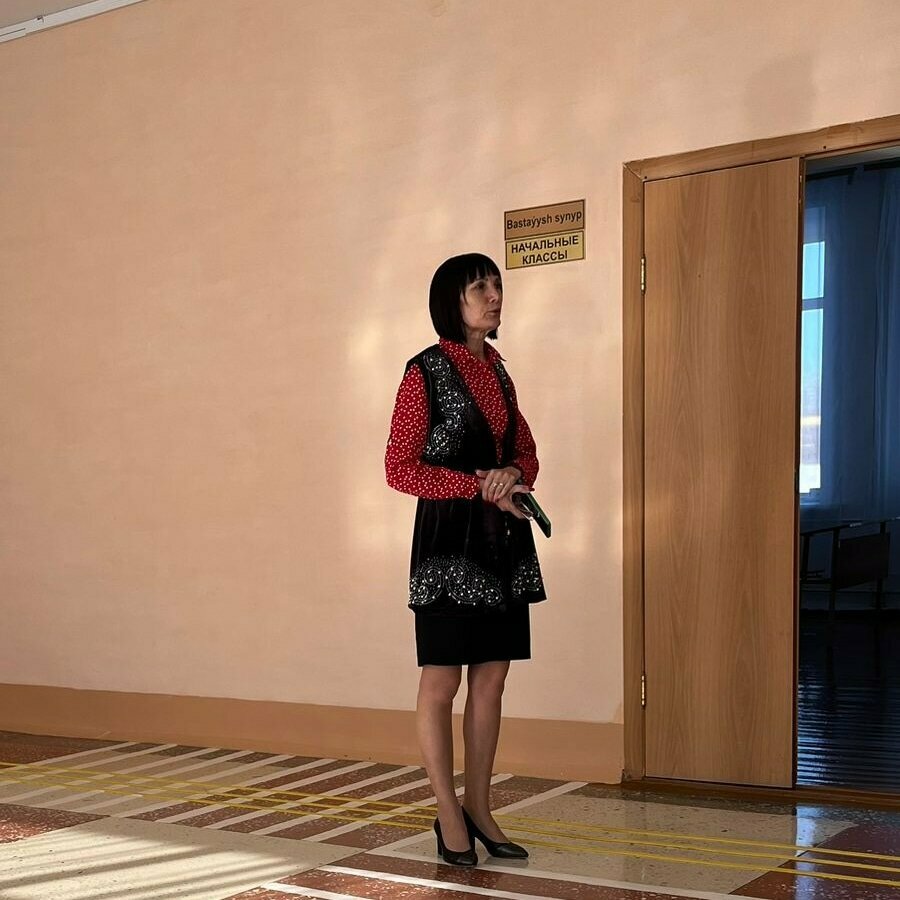 Ortaokul Sarykol general education school, Kostanay eyaleti, foto