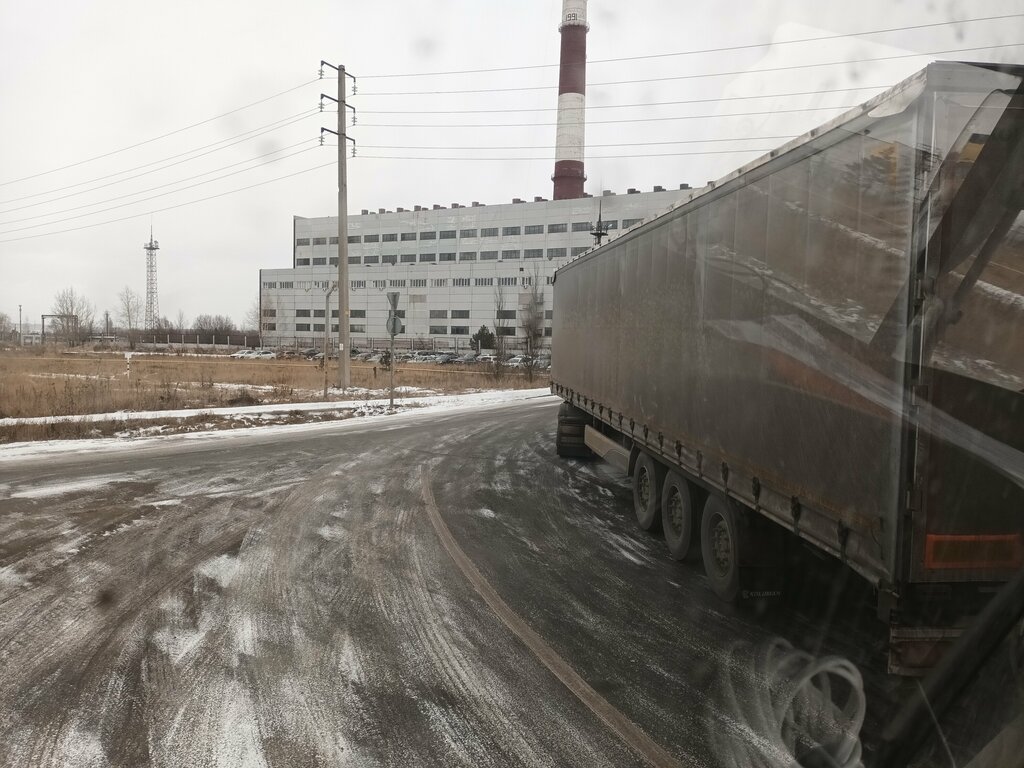 Elektrik santrali Елабужская ТЭЦ, Tataristan, foto
