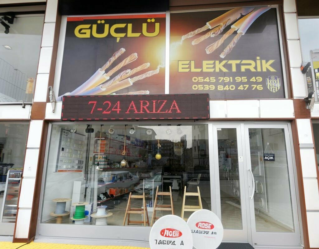 Elektrik ve elektrikli ürün mağazası Güçlü Elektrik, Ankara, foto