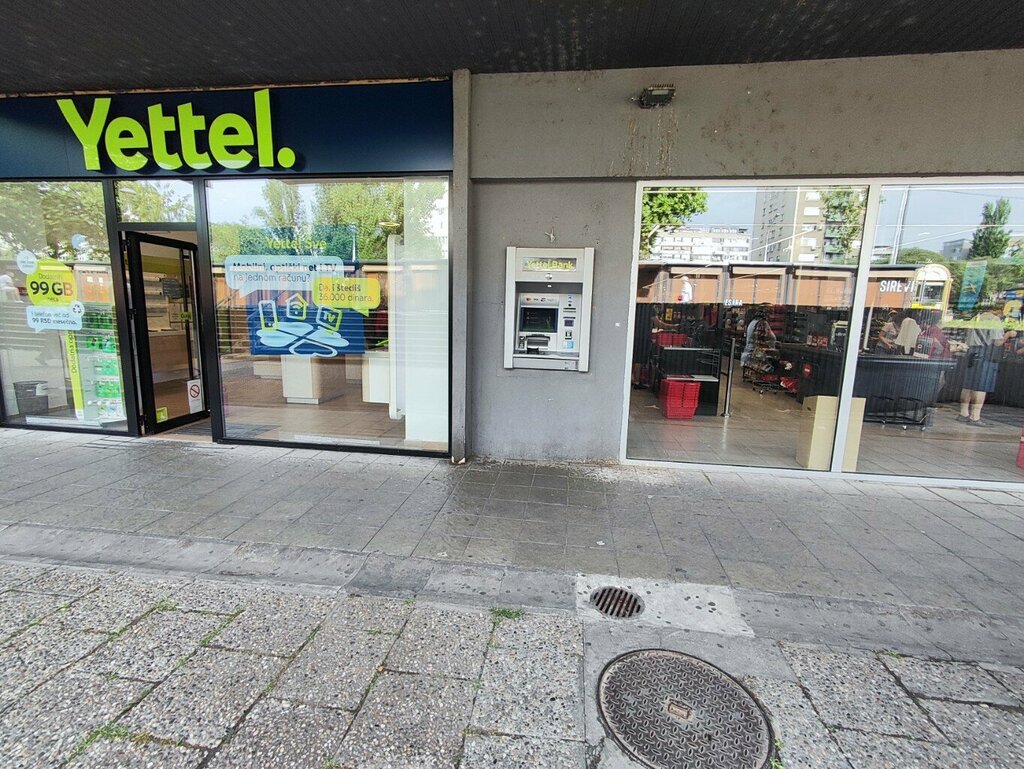 ATM'ler Yettel, Belgrad, foto