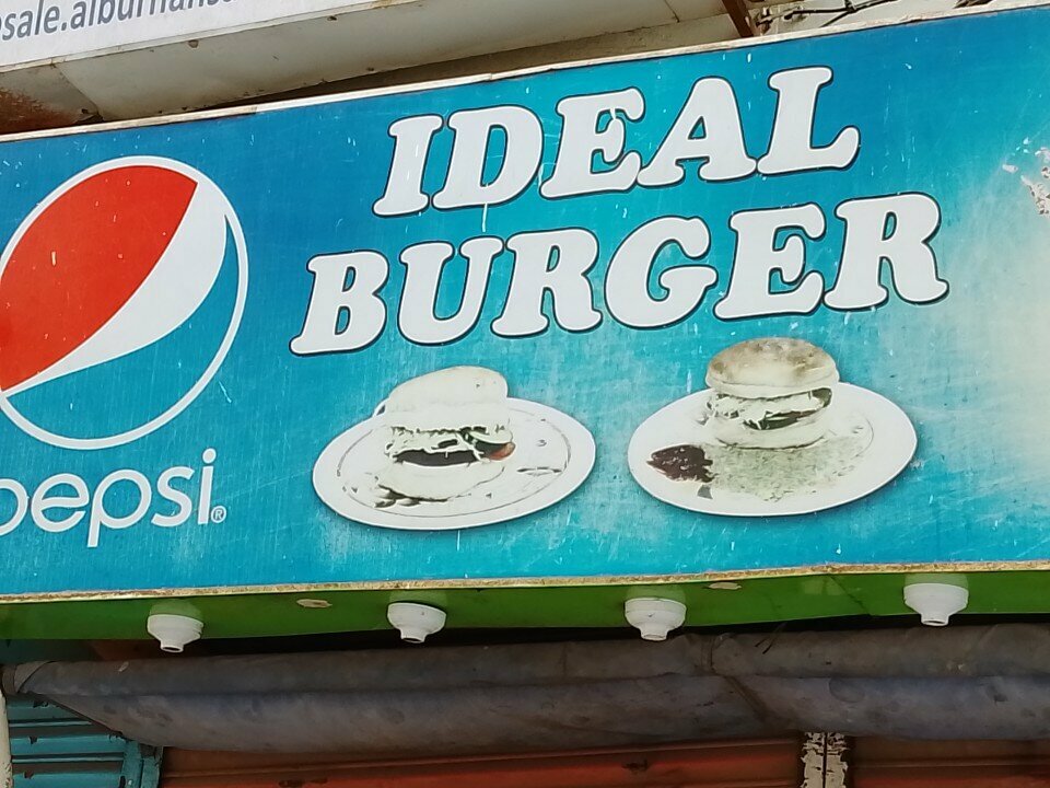 Fast food Ideal burger, Karaçi, foto