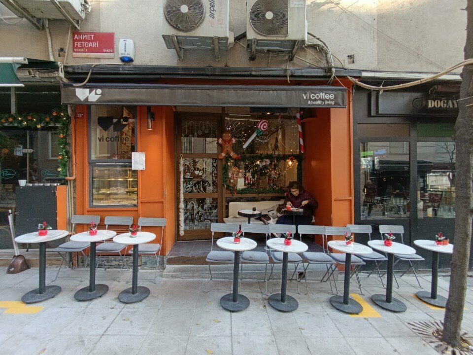 Kahve dükkanı VI Coffee Healthy Living, İstanbul, foto