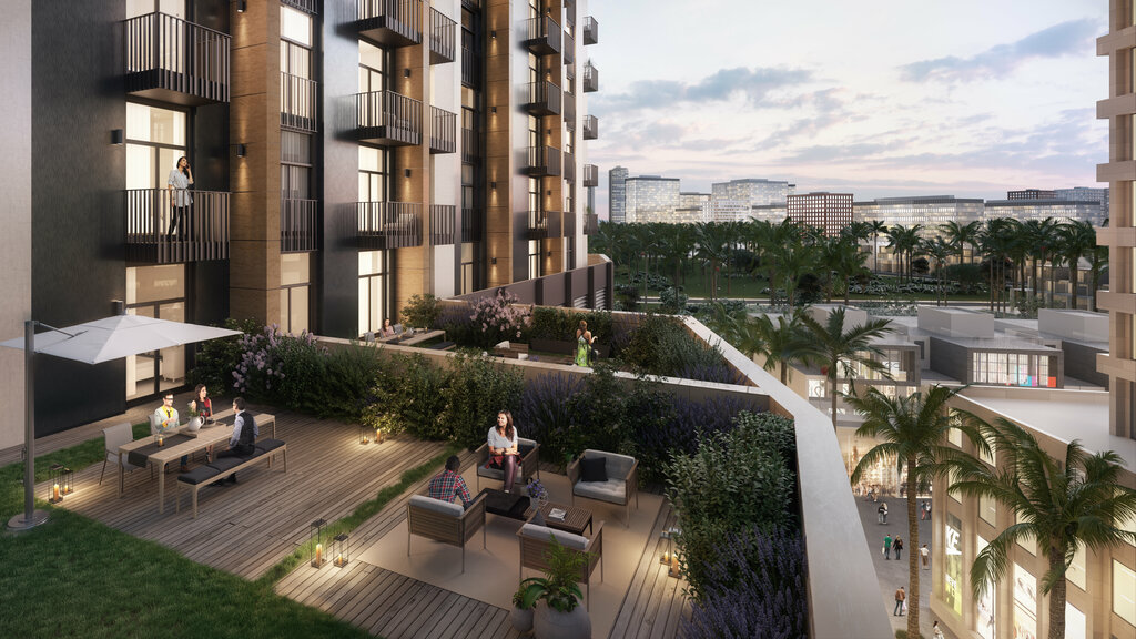 Konut blokları Belgravia Heights I, Dubai, foto