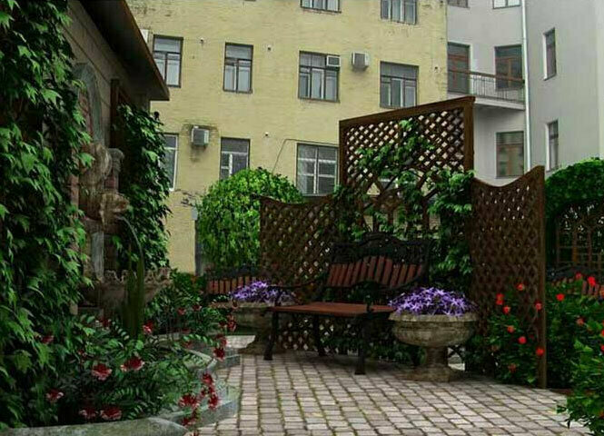 Konut blokları ZhK Arbatskaya usadba, Moskova, foto