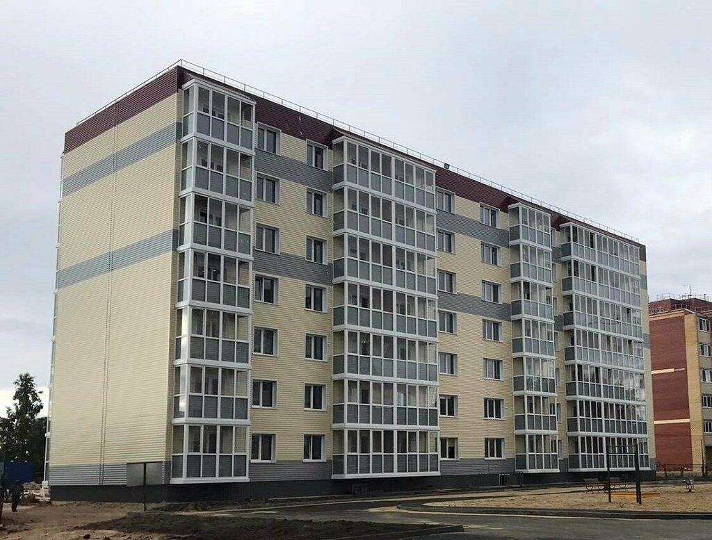 Konut blokları Тихий, Hantı‑Mansi Özerk Okrugu, foto