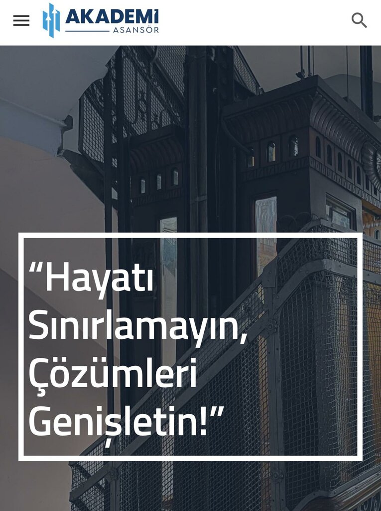 Asansörler, asansör ekipmanları Akademi Asansör, İstanbul, foto