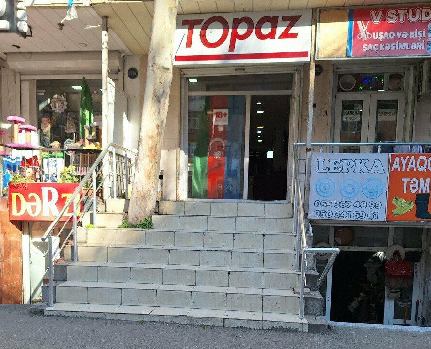 Şans oyunu bayileri Topaz, Bakü, foto
