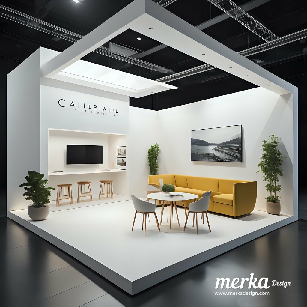 Sergi standları Merka Design, Dubai, foto