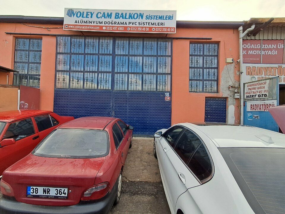 Pencere üretim ekipmanları Voley Cam Balkon Sistemleri, Ankara, foto