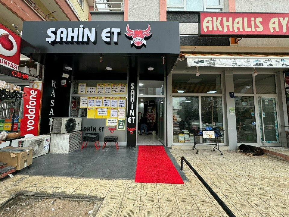 Kasap, şarküteri Şahin Et, Ankara, foto