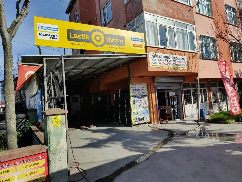 Jant ve lastikçiler Mespek Oto Lastik ve Yedek Parça, İstanbul, foto