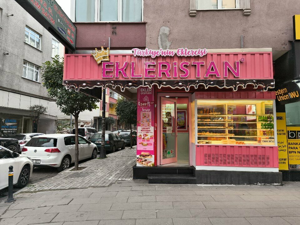 Pasta, şekerleme ve tatlı Ekleristan, İstanbul, foto