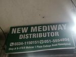 New mediway distributors (Gorden College Road No:B379, Naya Mohalla), yönetim ofisi  Rawalpindi'den