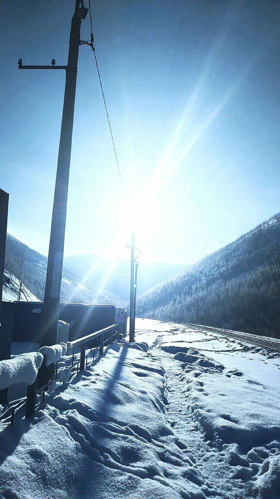 Tren istasyonu Тоннель (блокпост 197 километр), Habarovski krayı, foto