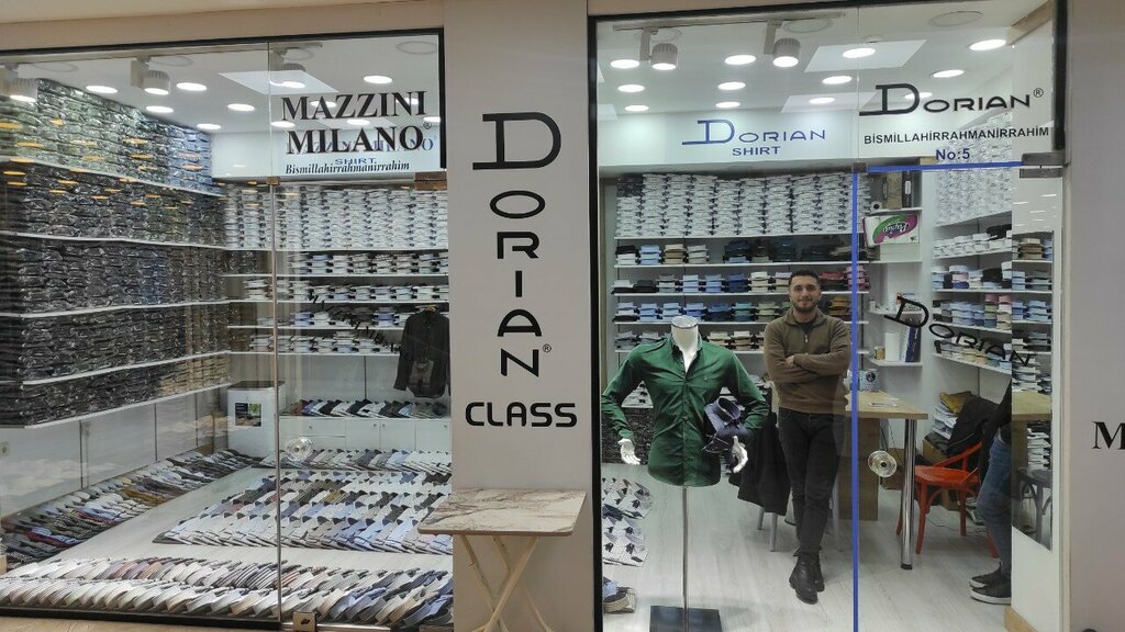 Giyim mağazası Dorian Shirt-Mazzini, İstanbul, foto