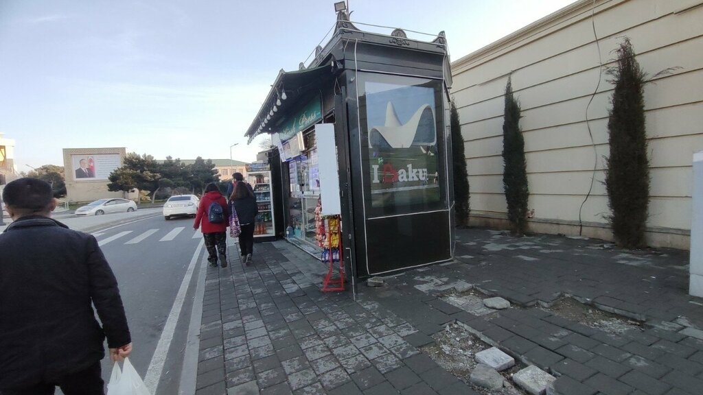 Mini-market Kiosk press, Bakü, foto