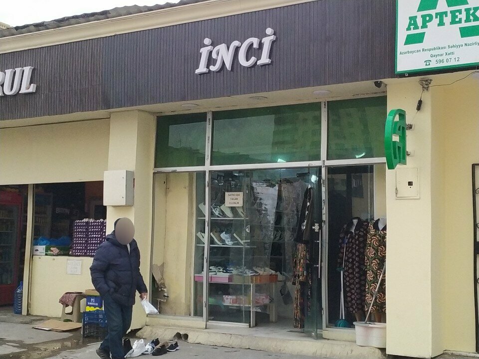 Giyim mağazası İnci, Bakü, foto