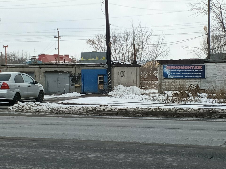 Oto lastik tamiri Shinomontazh, Ulyanovsk, foto