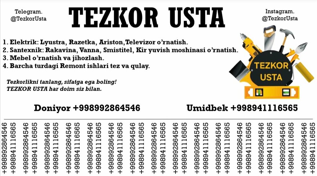 i̇nşaat ve tasarım hizmetleri Tezkor Usta, Harezm eyaleti, foto