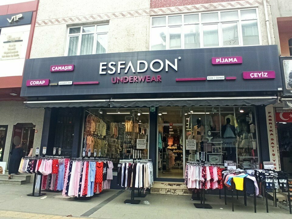 Giyim mağazası Esfadon Underwear, İstanbul, foto