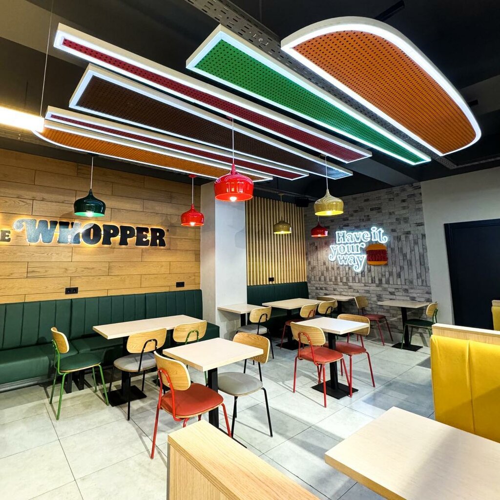 Fast food Burger King, Almatı, foto