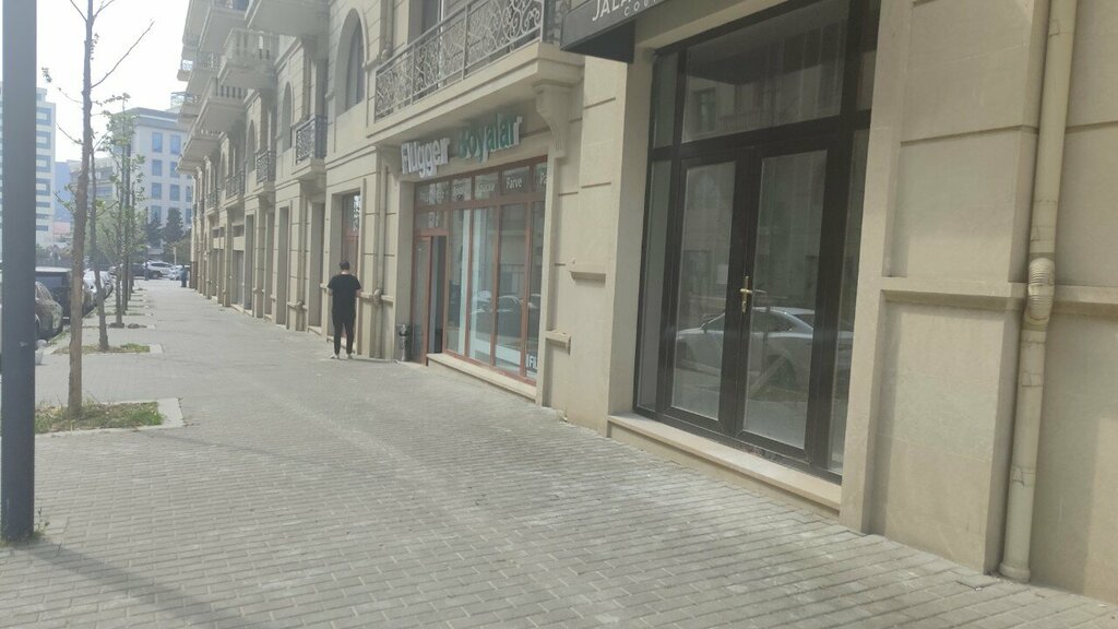 Boya ve cila malzemeleri üretim ve satış yerleri Flügger Boyalar, Bakü, foto