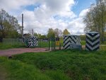 КПП (St. Petersburg, Pushkinsky District, Pavlovsk, Novovesinskaya alleya), geçiş noktaları, güvenlik kontrol alanı  Pavlovsk'tan