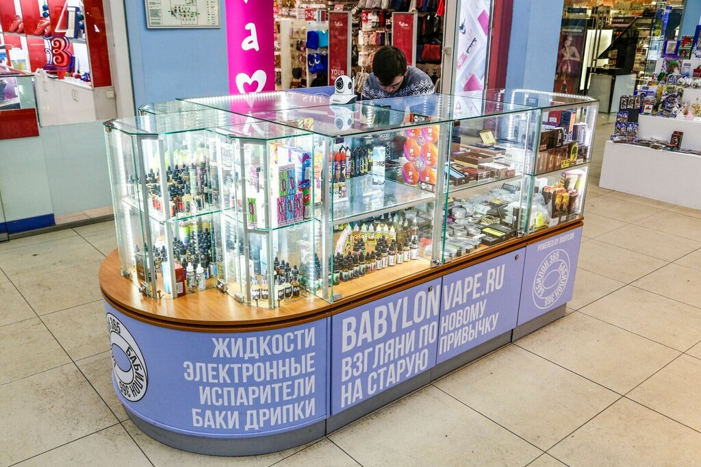 Elektronik sigara satış noktaları Babylon, Moskova, foto