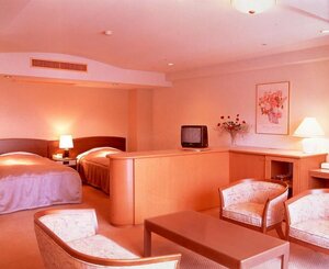 Hamanako Kanzanjionsen Hotel Kikusuitei (Shizuoka Prefecture, Hamamatsu, Nishi Ward), otel  Hamamatsu'dan