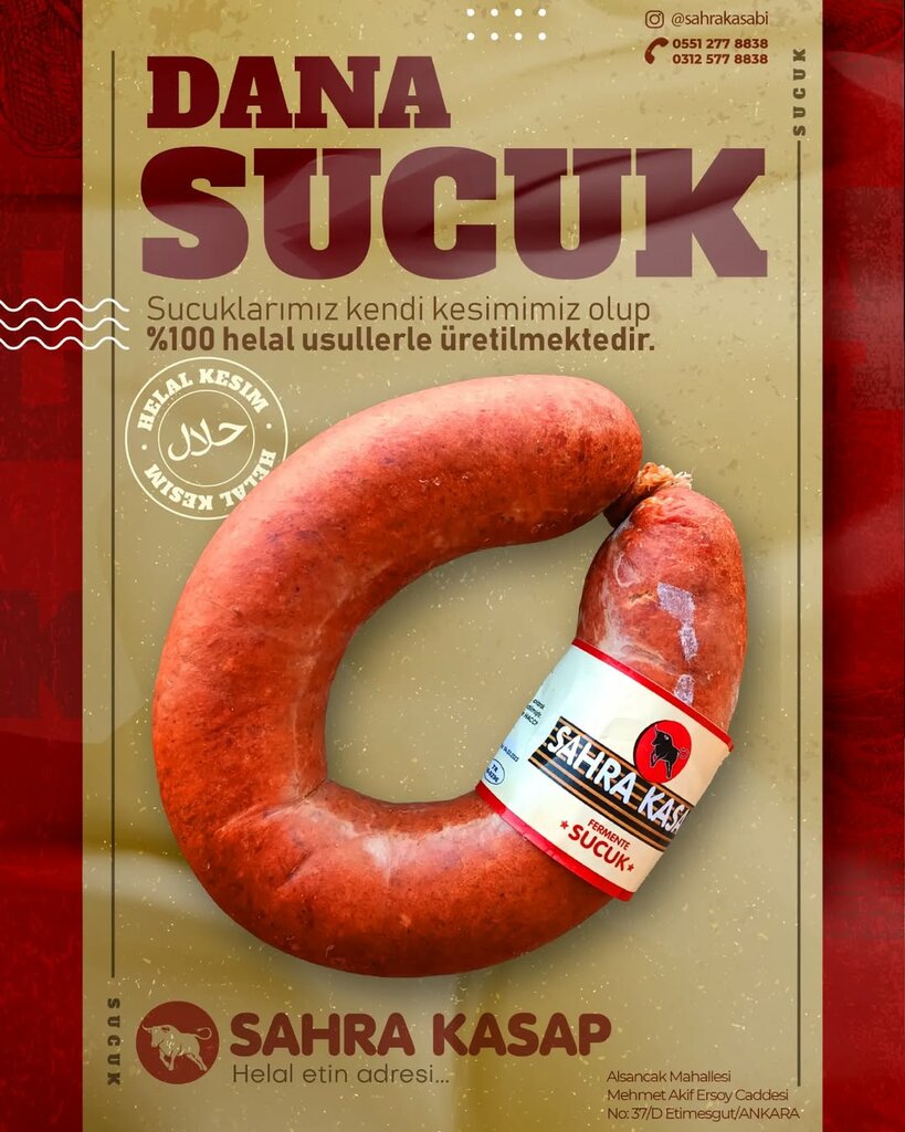 Kasap, şarküteri Sahra Kasap, Ankara, foto