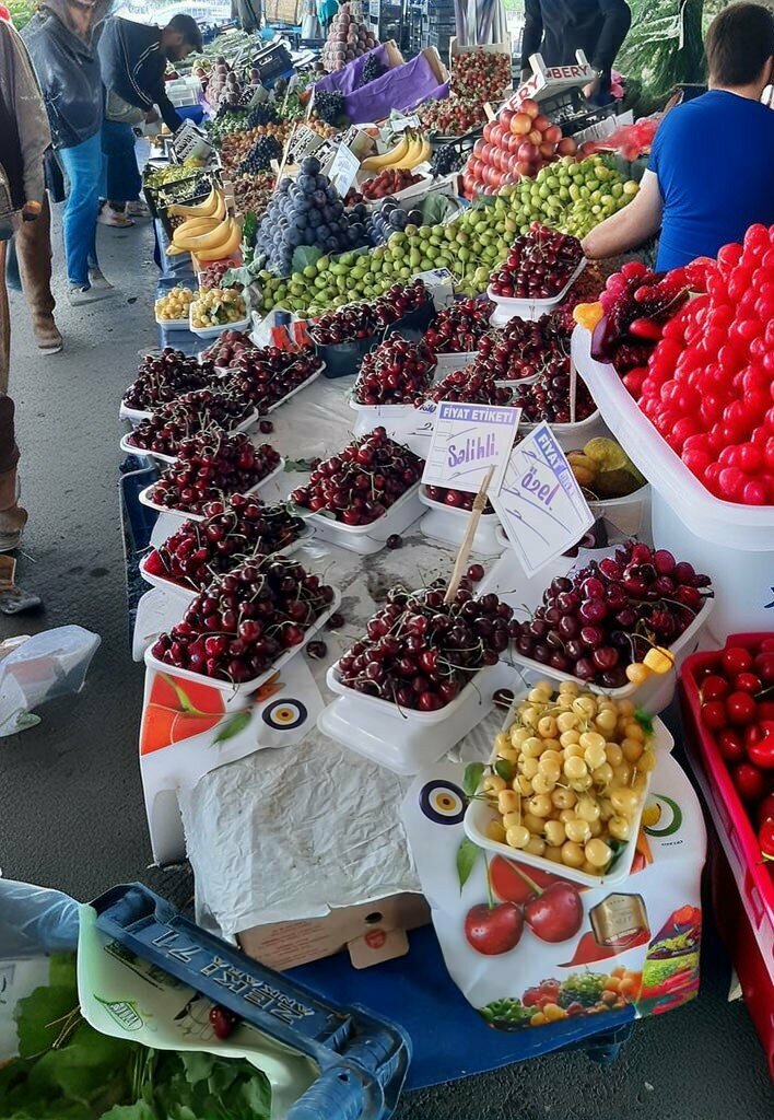 Pazarlar ve çarşılar Turgut Özal Pazar Yeri, Ankara, foto
